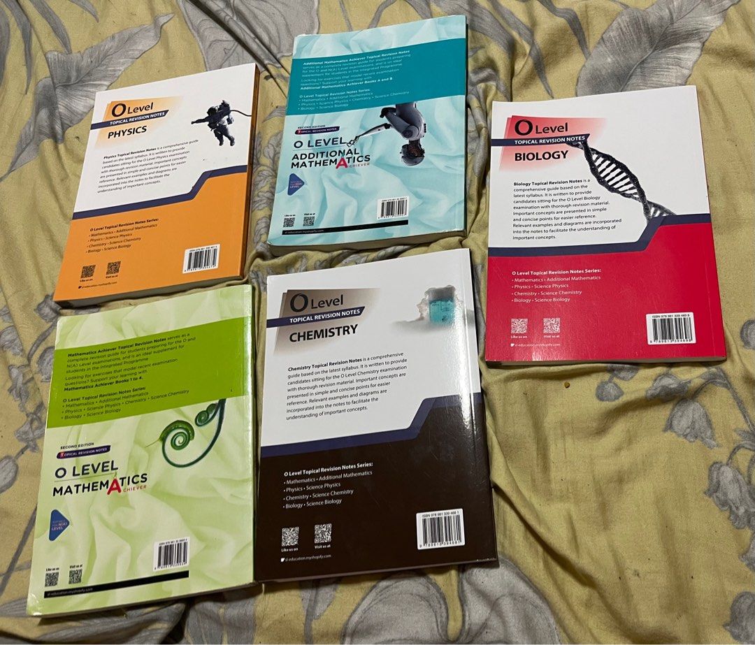 O Level Topical Revision Notes - Physics, Chemistry, Biology ...