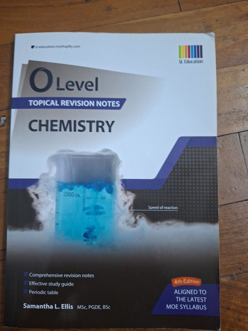 O Level Topical Revision Notes Chemistry Textbook, Hobbies & Toys ...