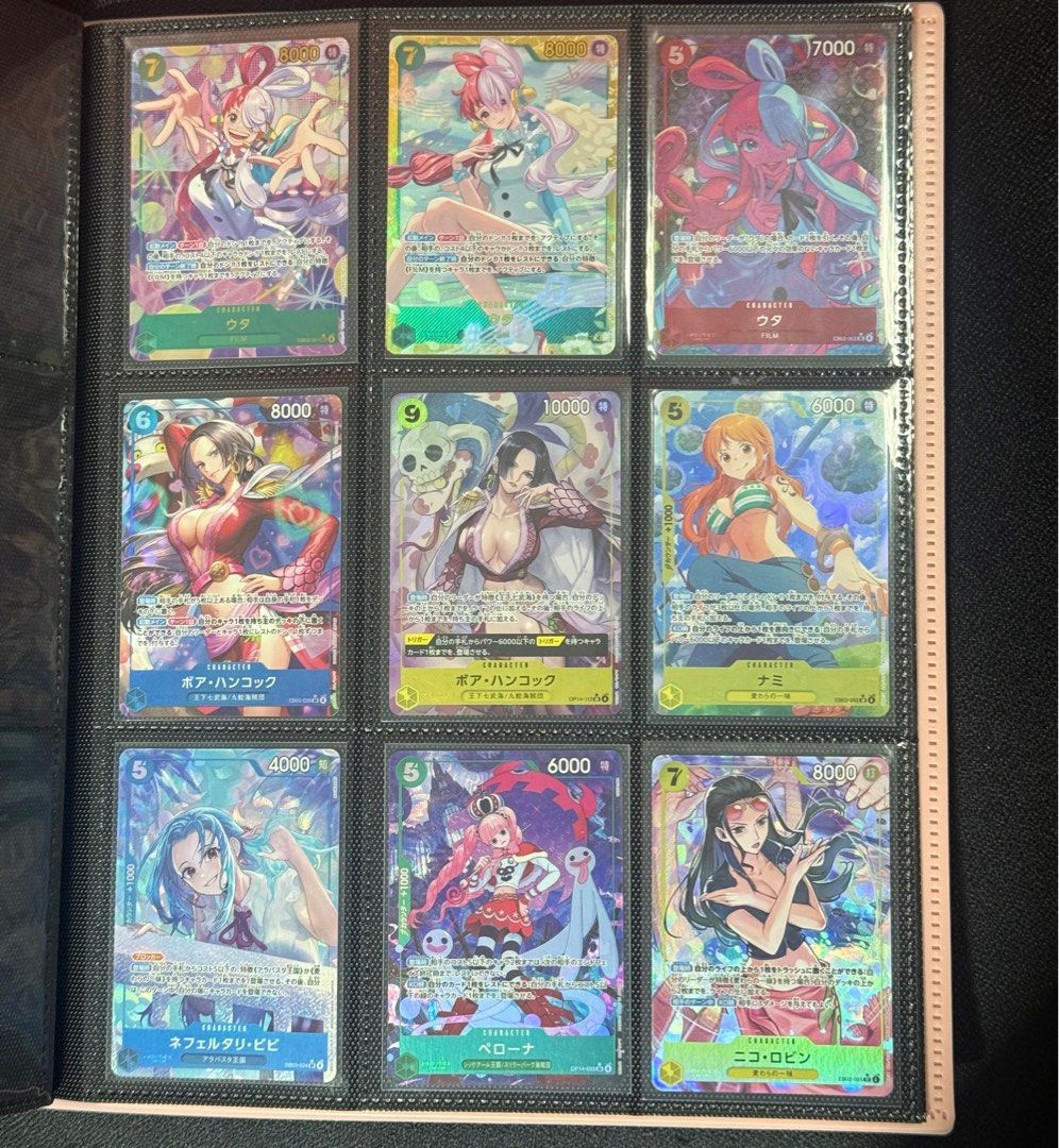 OP14 OP13 EB03 AA Leader Nami Boa Uta Robin Perona Vivi Yamato Law Arlong Croc Psec Vergo ...