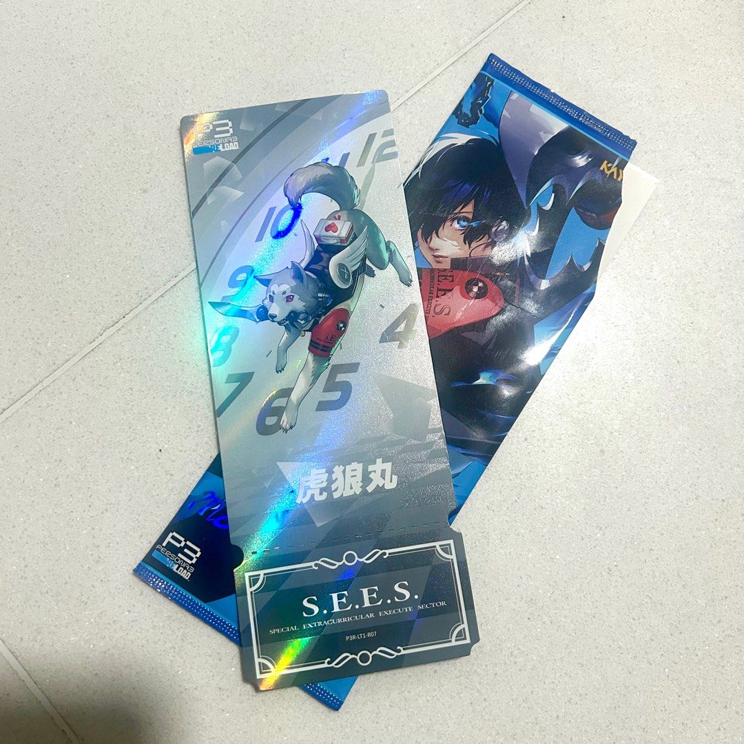 Persona 3 Reload P3R Koromaru Character Ticket, Hobbies & Toys, Toys ...