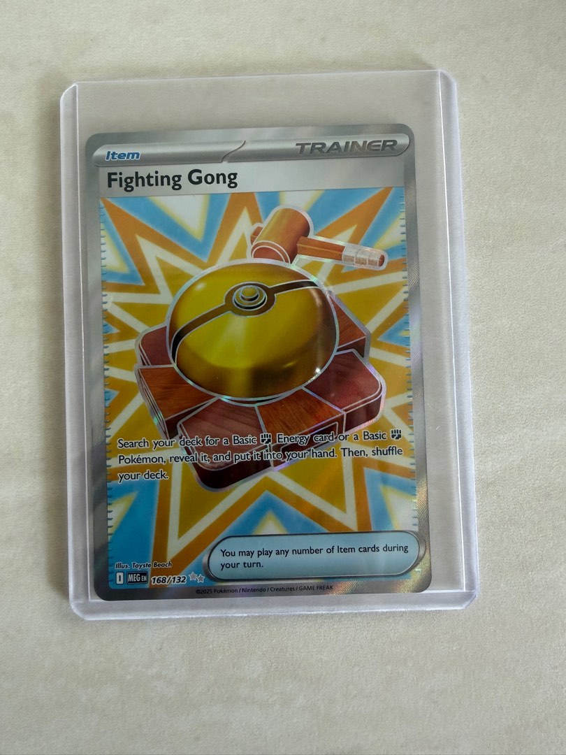 Pokemon Card - Fighting Gong 168/132, Hobbies & Toys, Toys & Games on ...