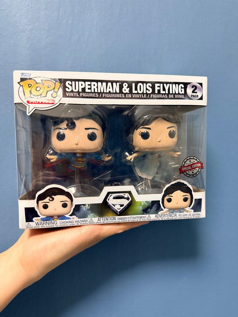Pop mart superman & Lois flying, Hobbies & Toys, Toys & Games on Carousell