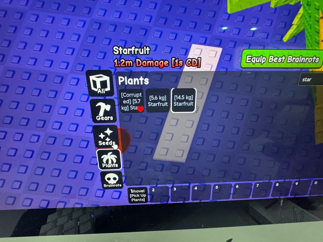 Pvb plants vs brainrots starfruit, Video Gaming, Video Games, Others on ...
