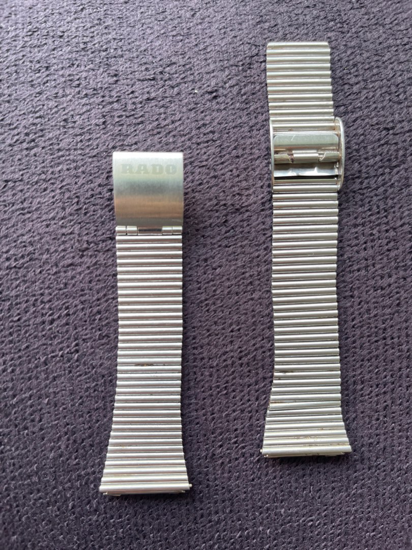 Rado vintage Watch Strap - NSA Swiss made Stainless Steel, Luxury ...