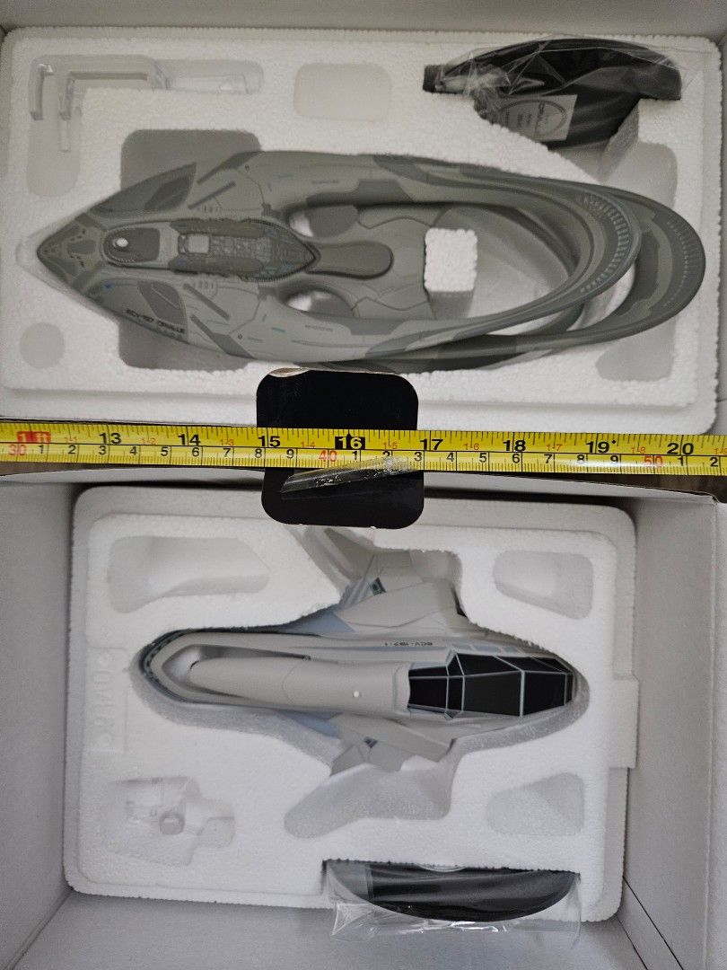 Rare Eaglemoss Orville ECV-197 & Union Shuttle Model Ships, Hobbies ...