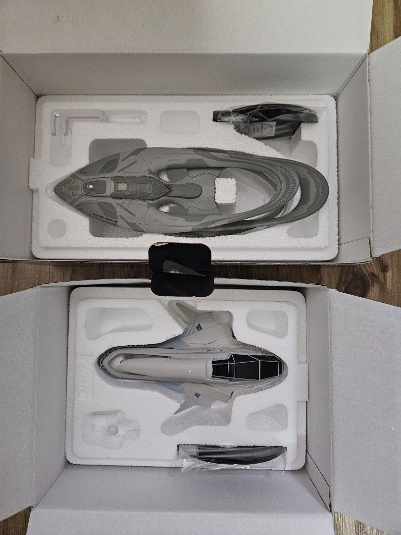 Rare Eaglemoss Orville ECV-197 & Union Shuttle Model Ships, Hobbies ...