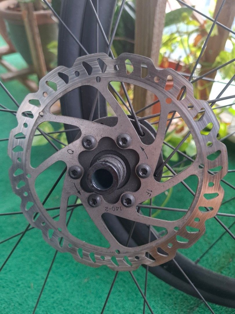 Giant Pr2 Rb Disc Wheelset, Sports Equipment, Bicycles & Parts, Parts & Accessories on Carousell
