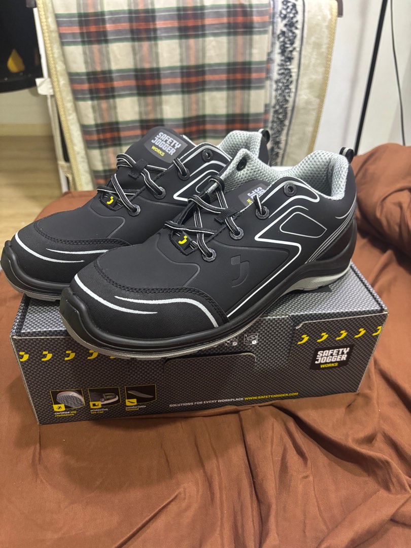 Safety Jogger Flow S3 Low Safety Shoes, Men's Fashion, Footwear, Boots ...