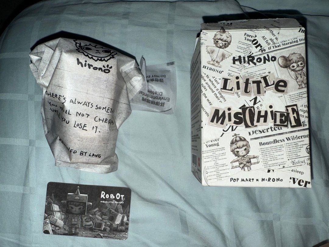 [SEALED] WTS WTT Trade Hirono Little Mischief Robot, Hobbies & Toys ...