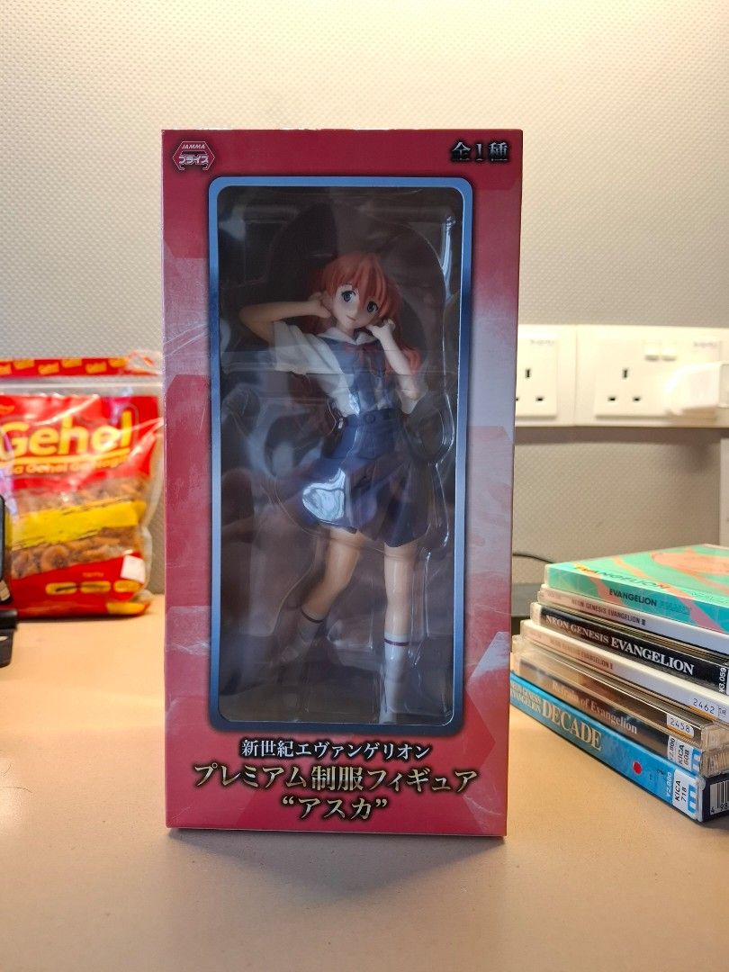 SEGA Asuka Langley Soryu prize anime Evangelion collectible figure ...