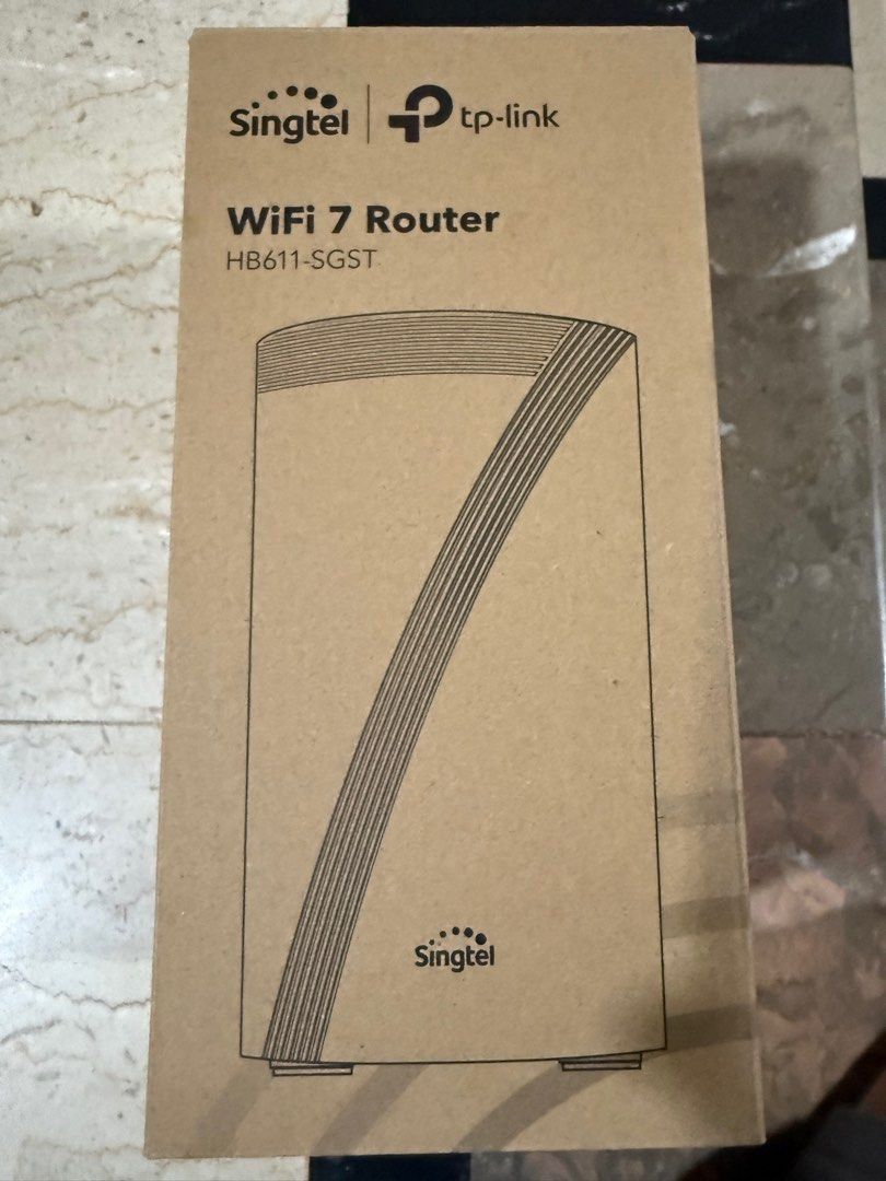 Singtel TP-Link WiFi 7 Router HB611-SGST, Computers & Tech, Parts ...