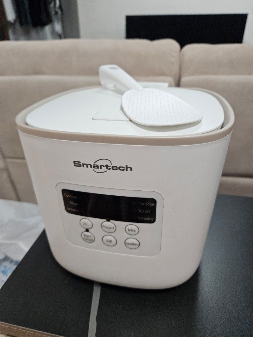 Smartech SC-2898 智能低糖電飯煲, 家庭電器, 廚房電器, 鍋具 - Carousell