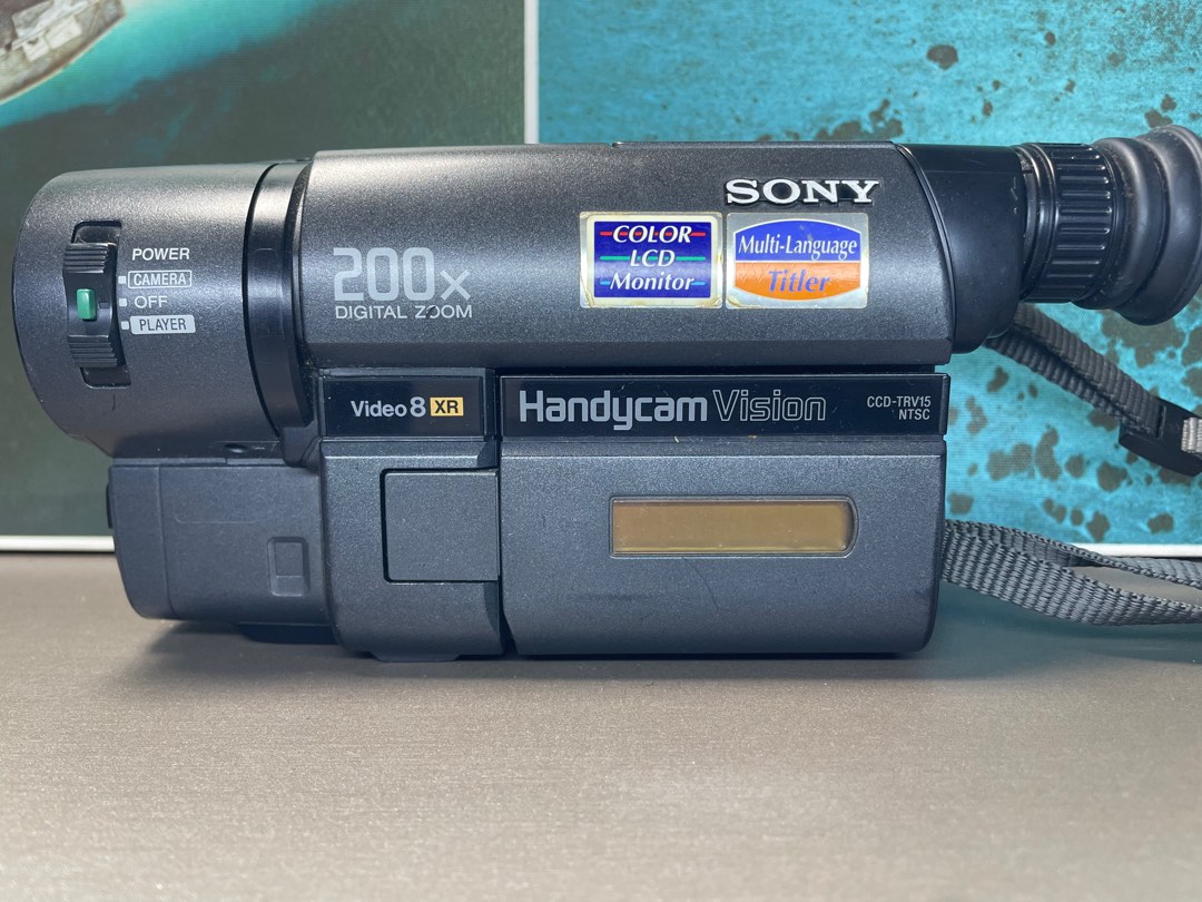 Sony Handycam Vision CCD-TRV15 video Camera Recorder, Photography ...