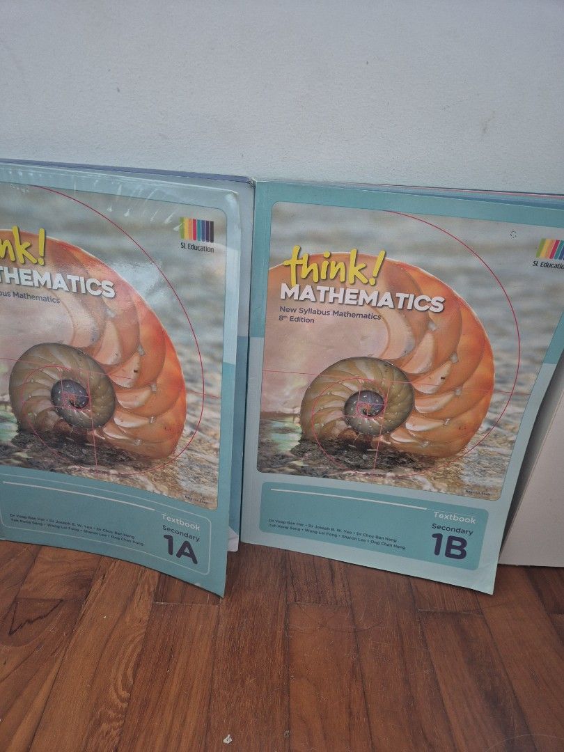 Think! Mathematics Textbook 1A & 1B, Hobbies & Toys, Books & Magazines ...