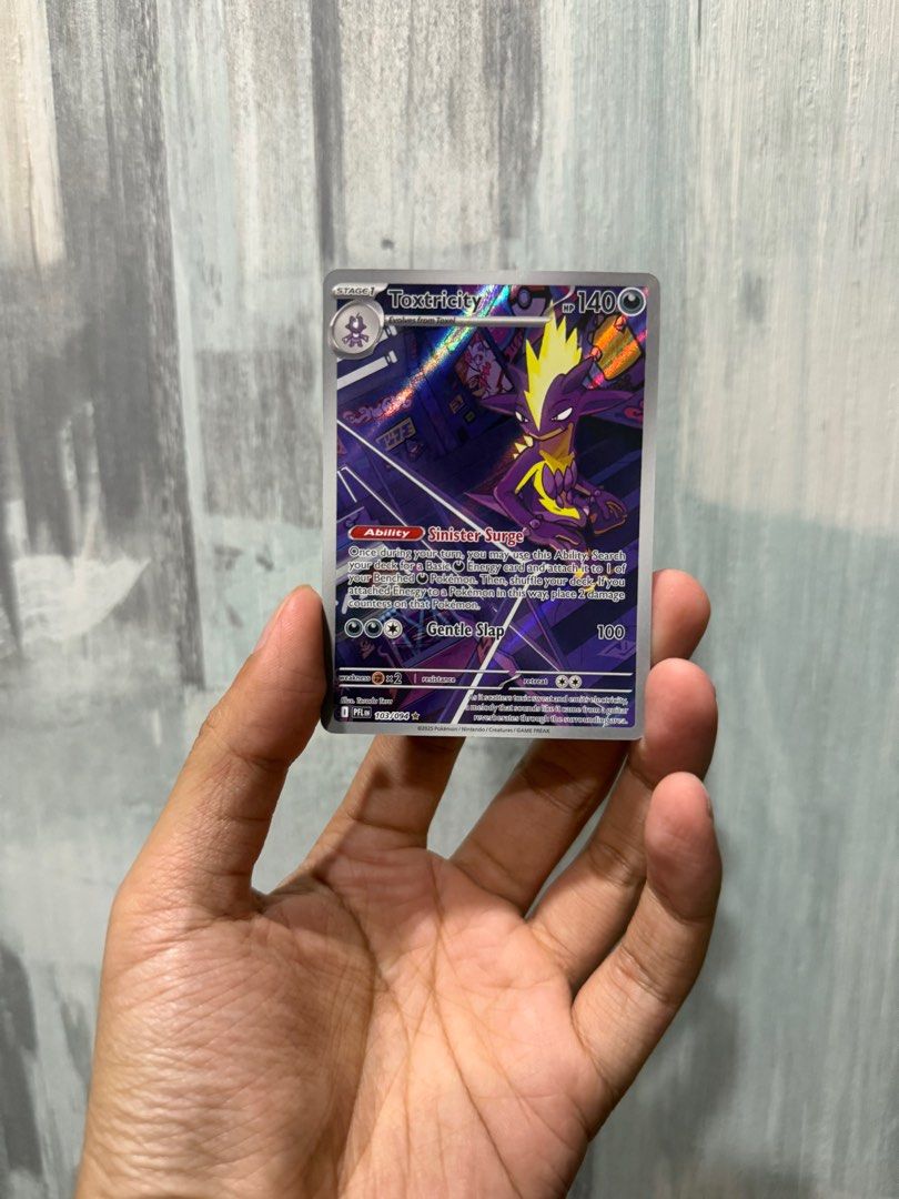 Toxtricity IR Pokemon Inferno X, Hobbies & Toys, Toys & Games on Carousell