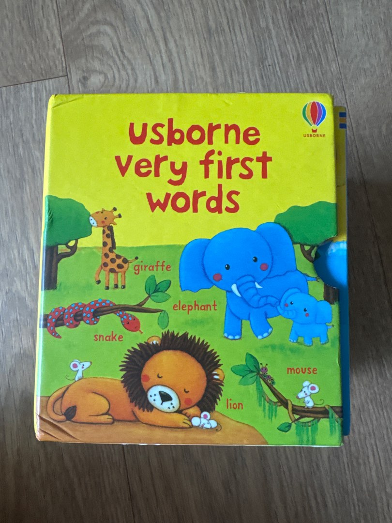 Usborne Very First Words Book Set, Hobbies & Toys, Books & Magazines ...