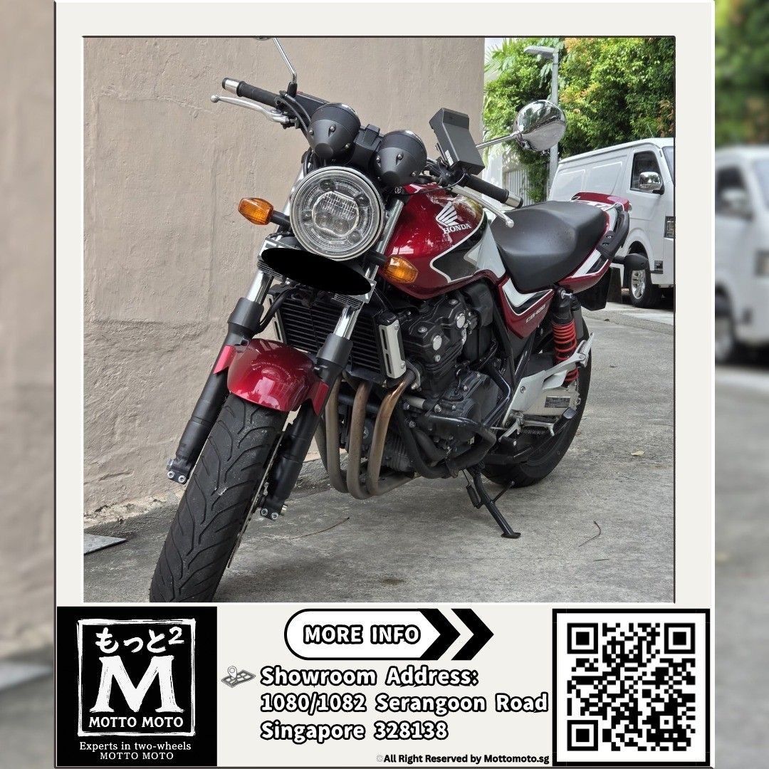 USED BIKE HONDA CB400 REVO 2( PRE OWNED HONDA CB 400 REVO 2 FOR SALES ) AUTHORIZED HONDA DEALER ...