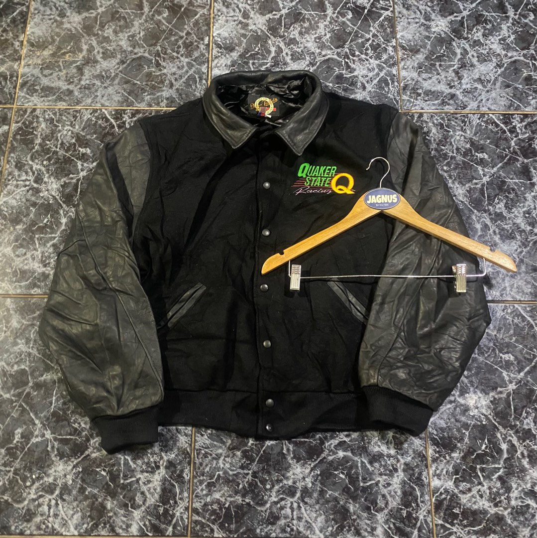 Vintage Nascar Quaker State Racing Jacket, Men's Fashion, Coats ...