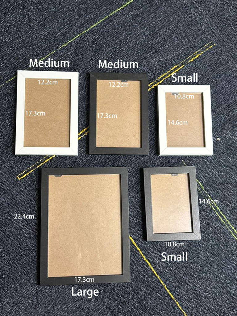 Wooden Photo Frames - Various Sizes and Colors, Furniture & Home Living ...