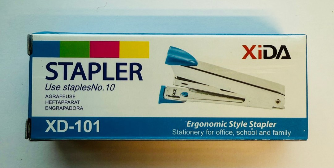 XIDA XD-101 Ergonomic Style Stapler, Hobbies & Toys, Stationery & Craft ...