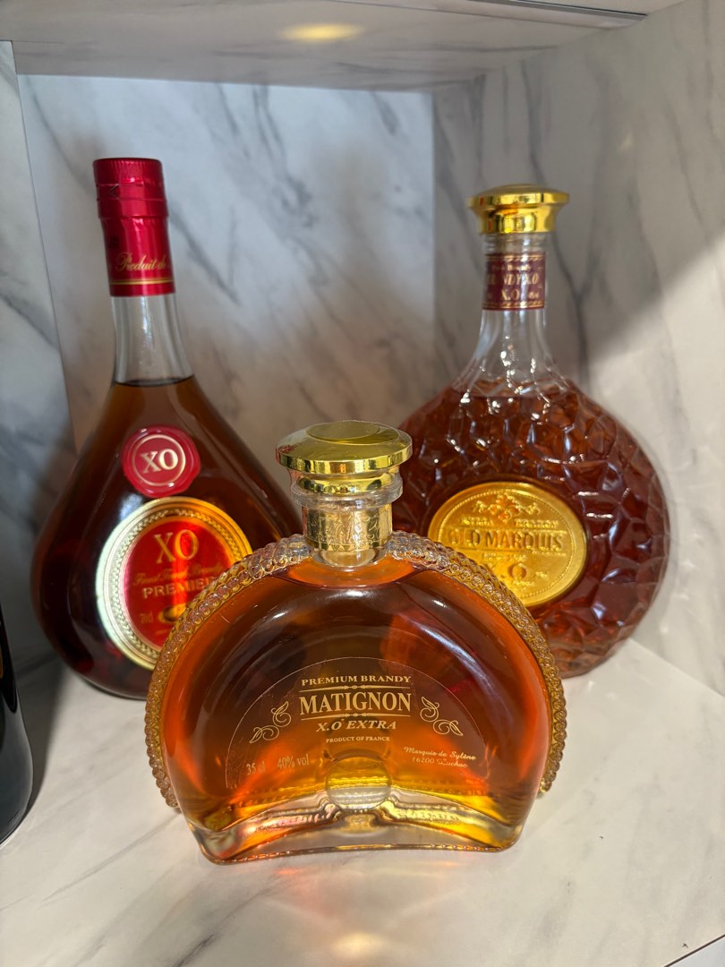 XO Brandy Collection - Premier, Old Marquis, Matignon, Food & Drinks ...