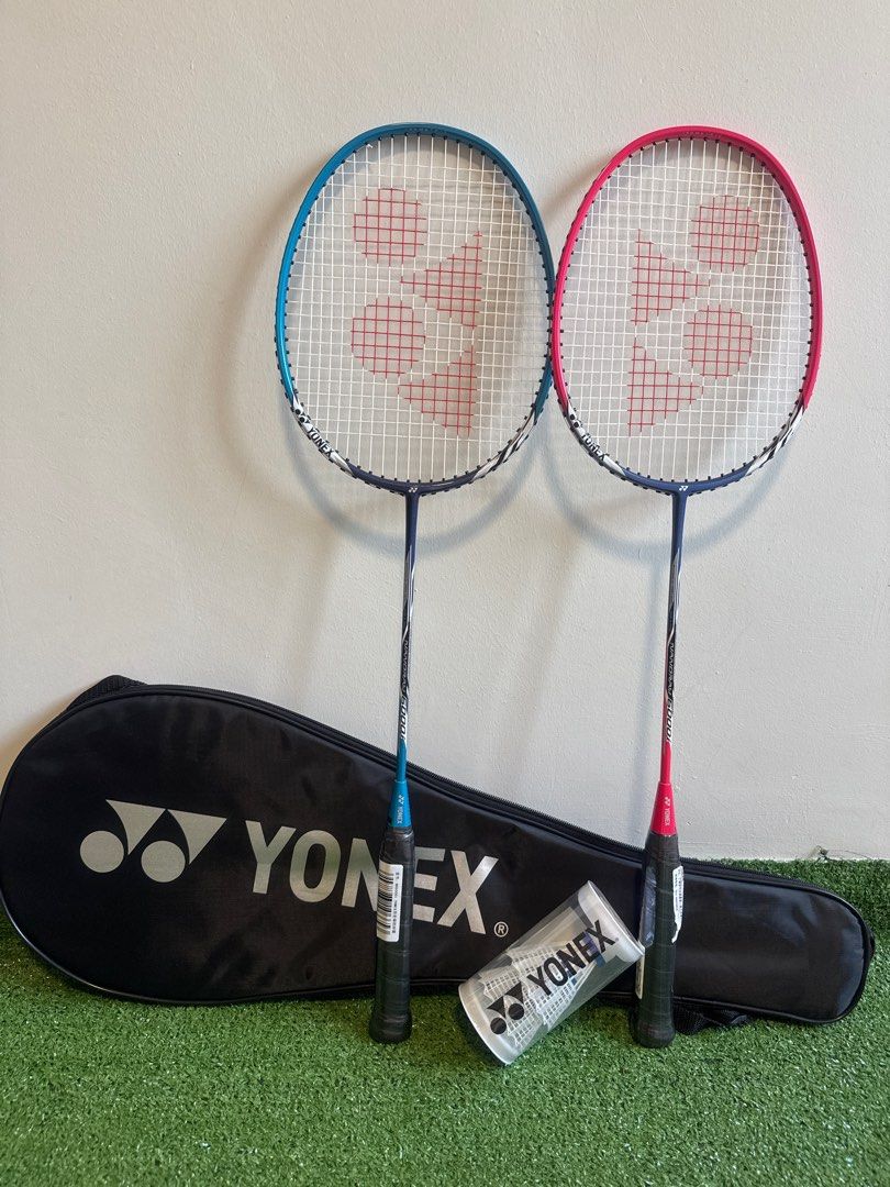 Yonex Badminton Racket set, Sports Equipment, Sports & Games, Racket ...