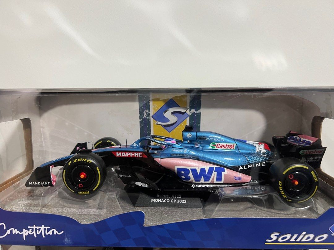 1/18 Solido F1 Diecast Model Cars - Alpine, Alfa Romeo, Hobbies & Toys ...