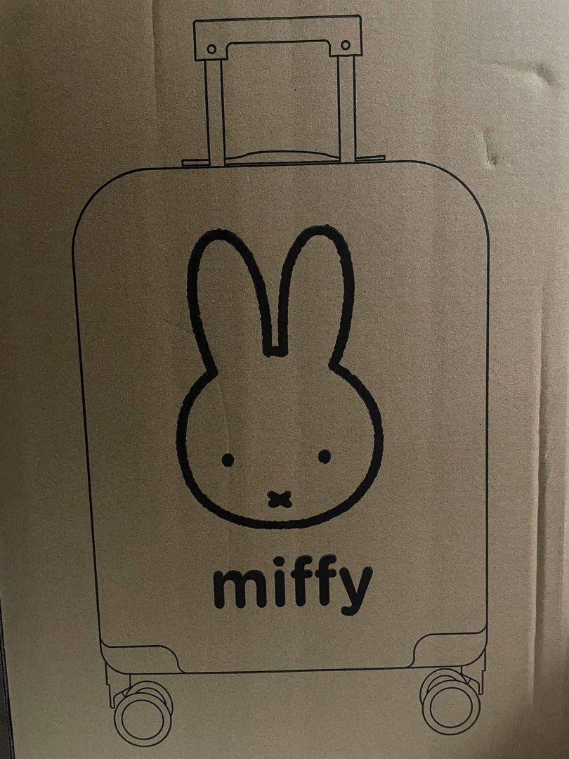 20” Miffy Cabin Luggage - Blue, Hobbies & Toys, Travel, Luggage on ...
