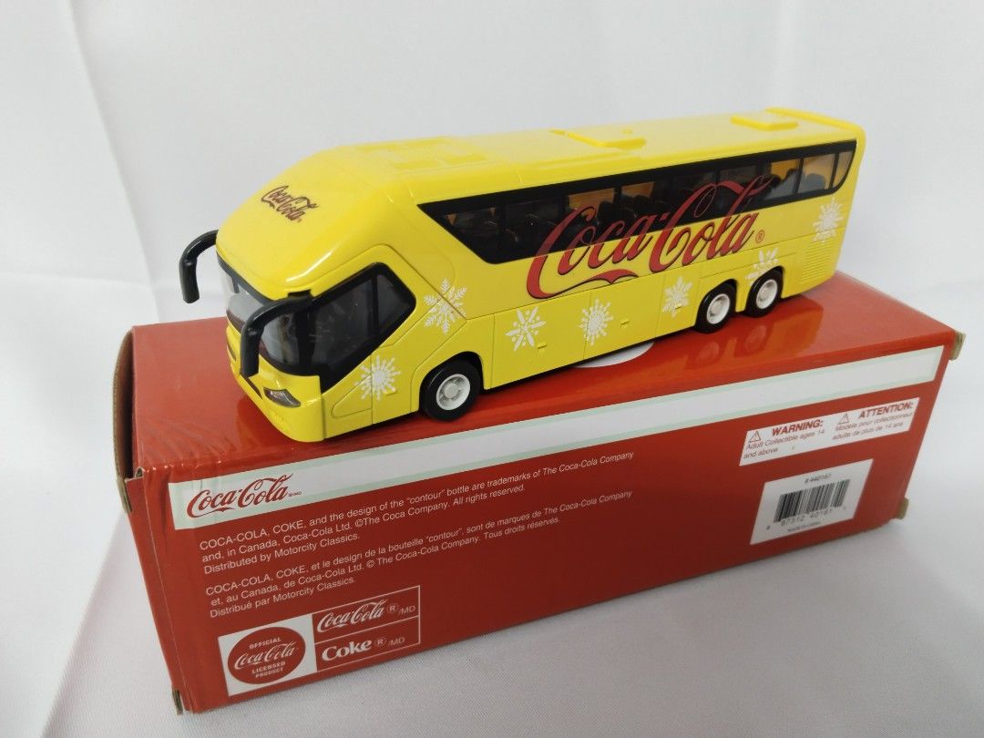(20cm) Coca Cola Coke Bus Big Size with Box, Hobbies & Toys ...
