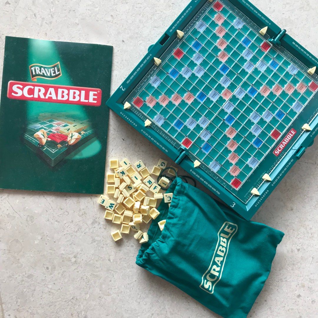 3x Game/Cards: Travel Scrabble Board Game Set + Genuine SeaWorld Cards ...