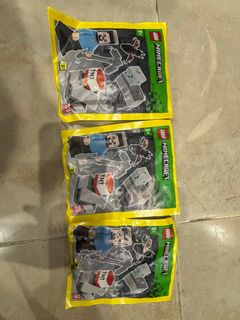 Minecraft Figures - Steve, Warden, Hobbies & Toys, Toys & Games on ...