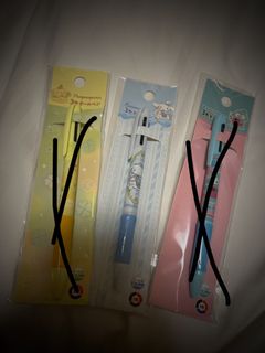 Sanrio 三色原子筆, 興趣及遊戲, 手作＆自家設計, 文具 - Carousell