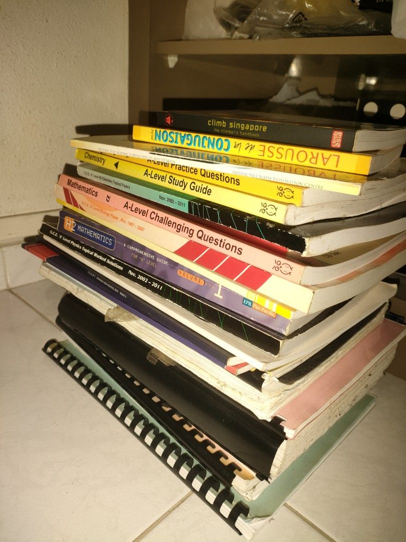 A-Level Study Guides, Practice Questions, and Past Year Papers, Hobbies ...