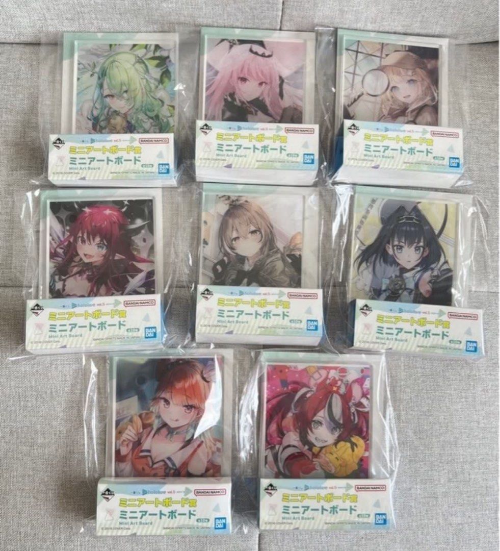 All for $25 Hololive kuji English clearance Mori Calliope Takanashi Kiara Amelia Watsons IRyS ...