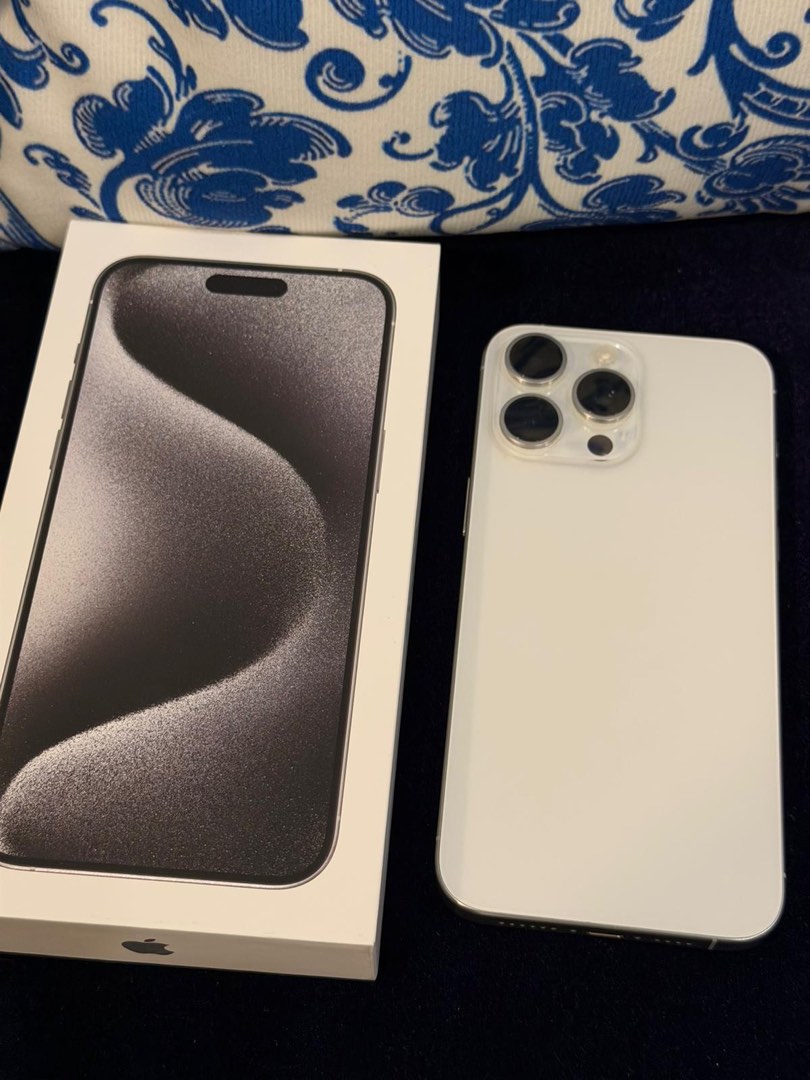 Apple iPhone 15 Pro Max - Starlight - 256GB, Mobile Phones & Gadgets ...