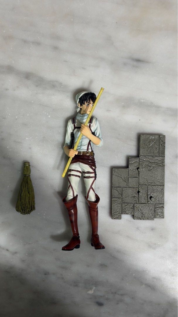 Attack On Titan Eren Yeager (Cleaning) DXF Figure, Hobbies & Toys, Toys ...