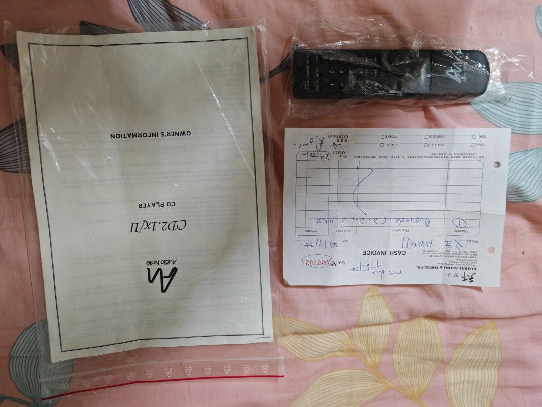 Audio Note CD 2.1x/ II CD播放器，有保養，靚聲，胆CD，有二個胆，25-9-2025天下買入，有rca及同鈾輸出，有一 ...