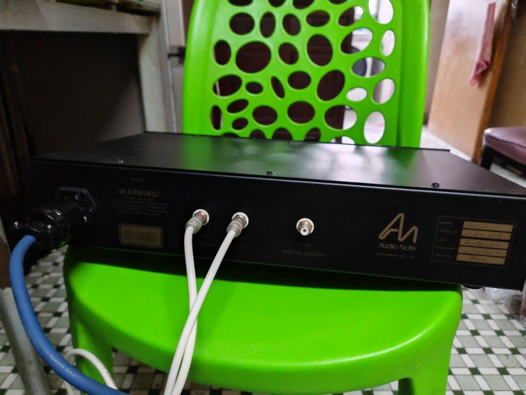 Audio Note CD 2.1x/ II CD播放器，有保養，靚聲，胆CD，有二個胆，25-9-2025天下買入，有rca及同鈾輸出，有一 ...