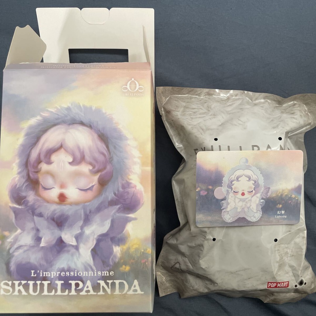 [Authentic] SKULLPANDA Limpressionnisme 1-Piece Skull Panda ...