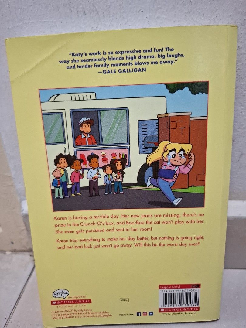 Baby-Sitters Little Sister: Karen's Worst Day, Hobbies & Toys, Books ...