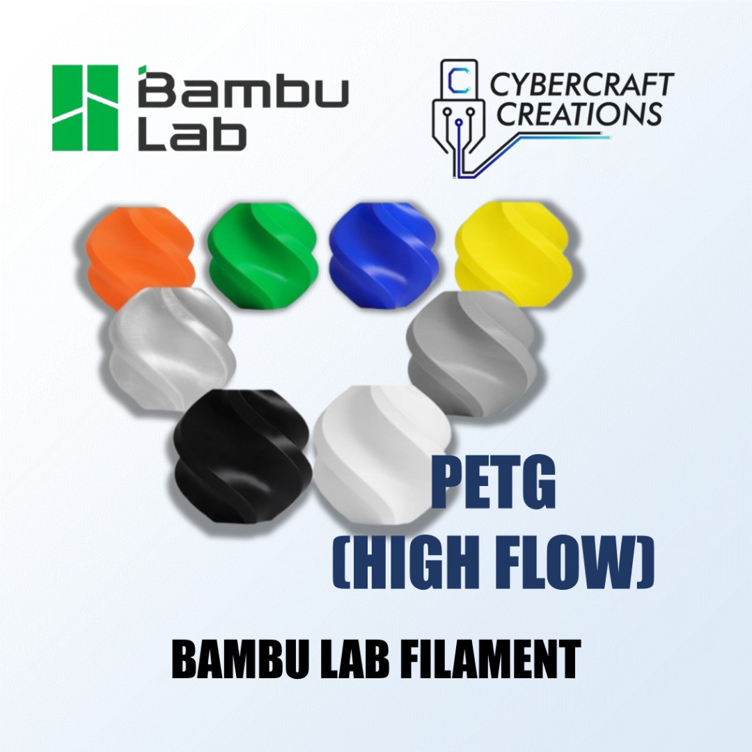 Bambu Lab Filament (PETG HF) BambuLab 3D Printing Filament Plastic ...