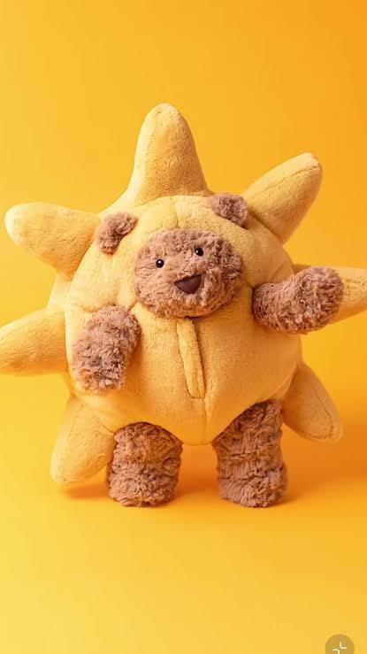 Bartholomew Bear in Sun Costume, Hobbies & Toys, Toys & Games on Carousell