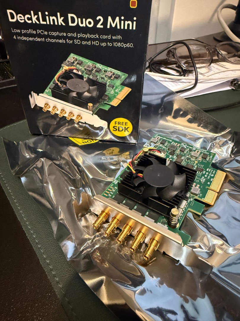 Black magic design - DeckLink Duo 2 Mini, Computers & Tech, Parts ...