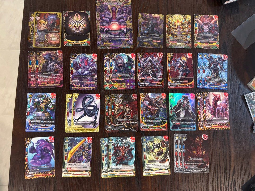Buddyfight hundred demons yamigedo deck, Hobbies & Toys, Toys & Games ...
