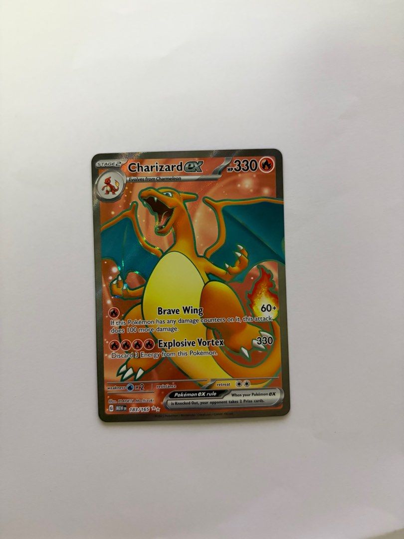 Charizard ex 151 full art, Hobbies & Toys, Memorabilia & Collectibles ...