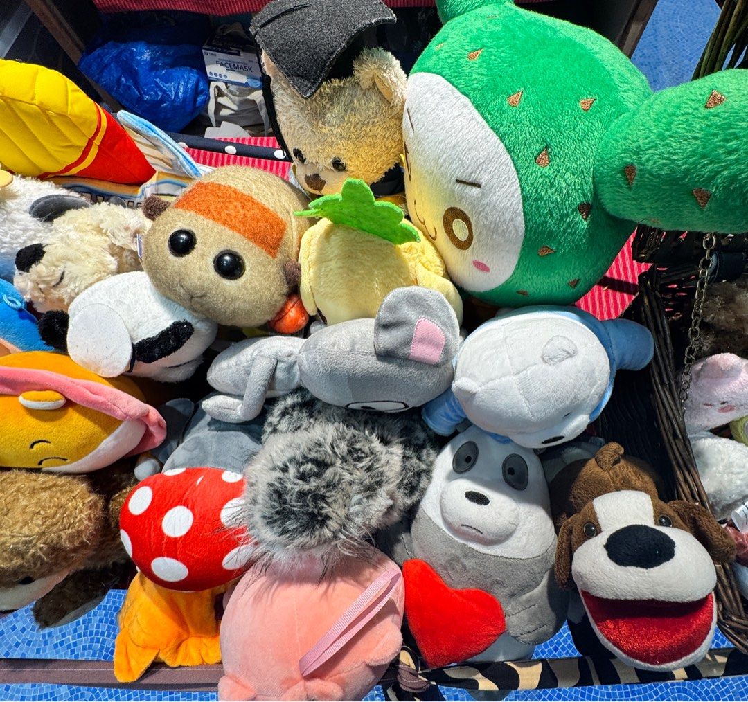 CHECK DESCRIPTION! Assorted Plush Toys - Various Characters, Hobbies ...