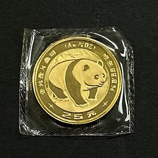 China,1983,Panda Gold proof Coin,1/4-OZ,25-yuan., Hobbies & Toys ...