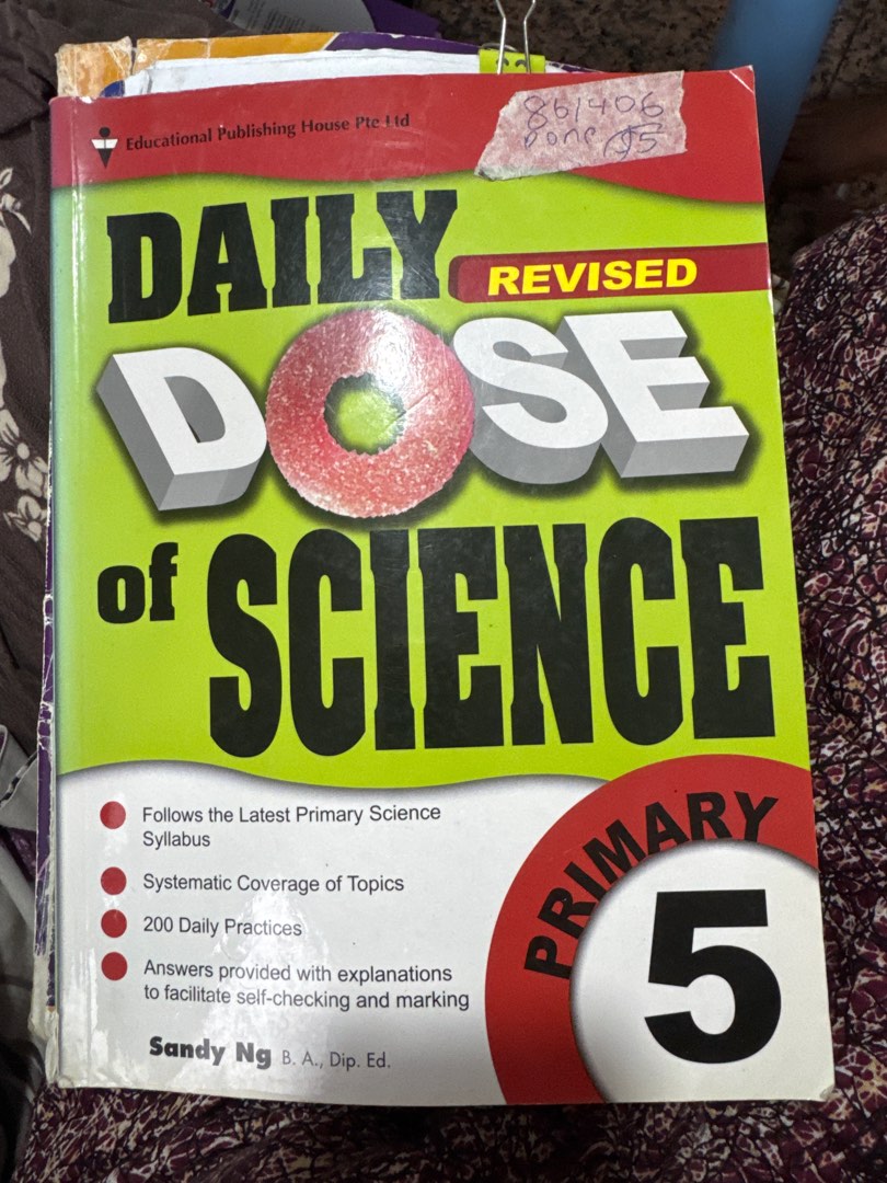 Daily Dose of Science Revised Primary 5 Textbook, Hobbies & Toys, Books ...