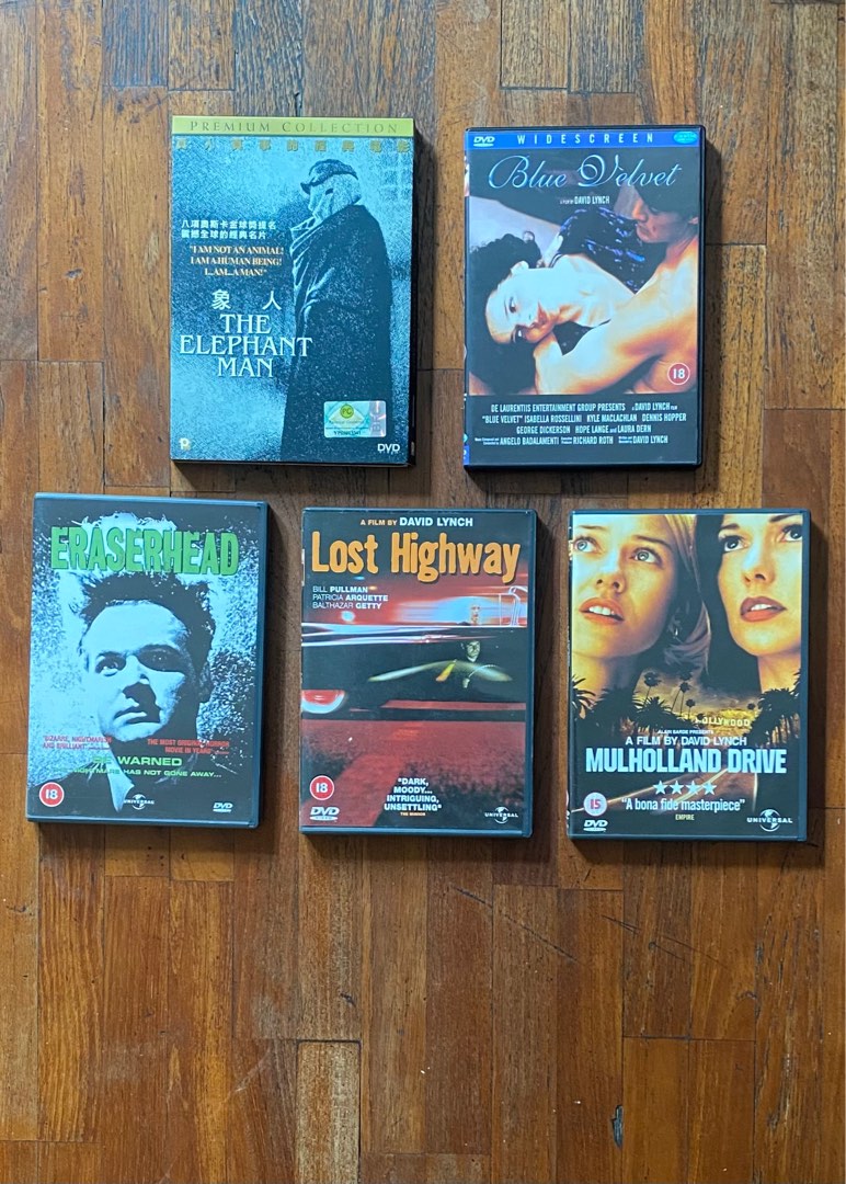 David Lynch DVD Collection: Eraserhead (1977), The Elephant Man (1980 ...