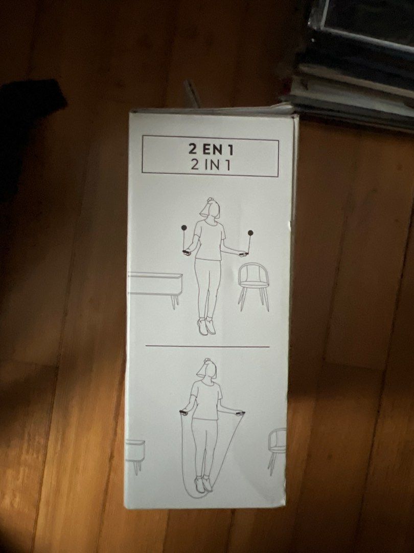 Decathlon Counter Weighted Jump Rope, Sports Equipment, Exercise ...